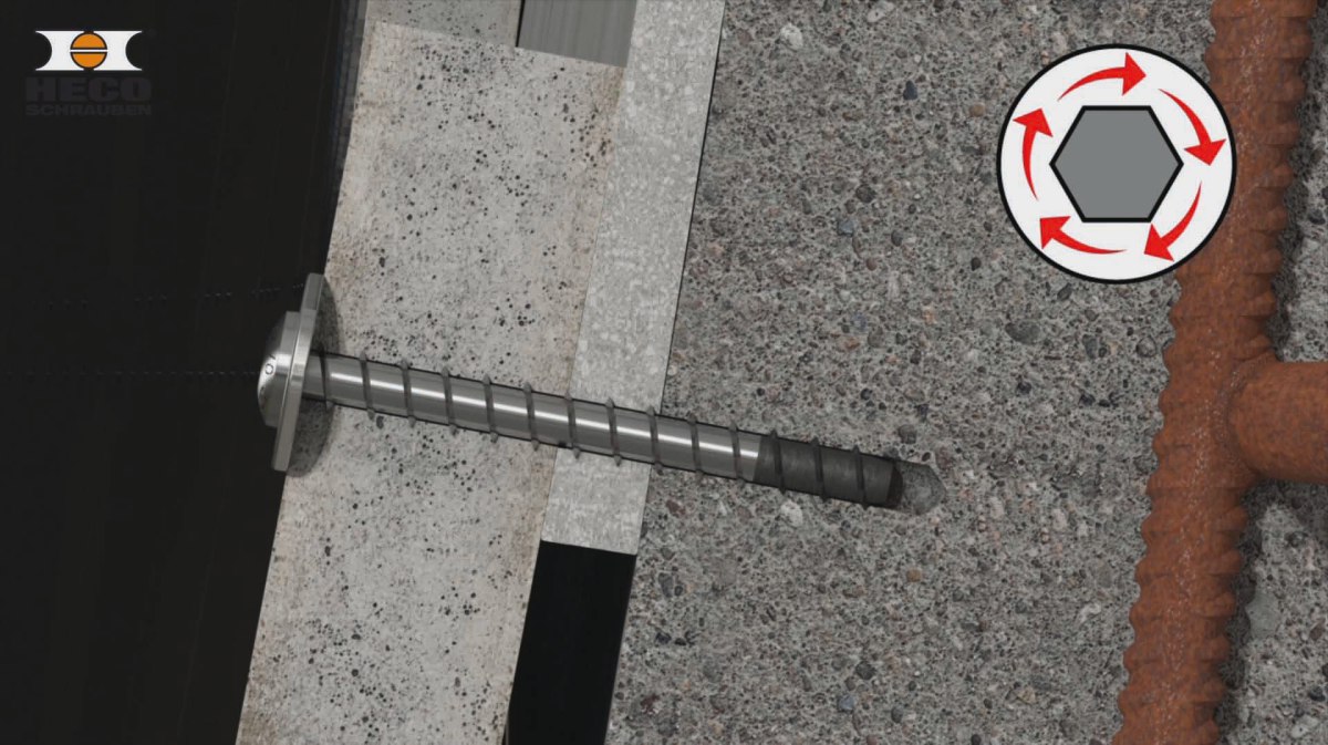 Screw Anchor for Fire Protection Boards in Tunnel Constructions - tunnel