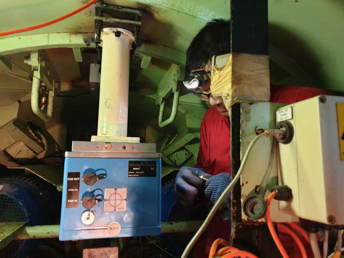 Micro TBM Navigation with Gyrocompass in Abu Dhabi - tunnel