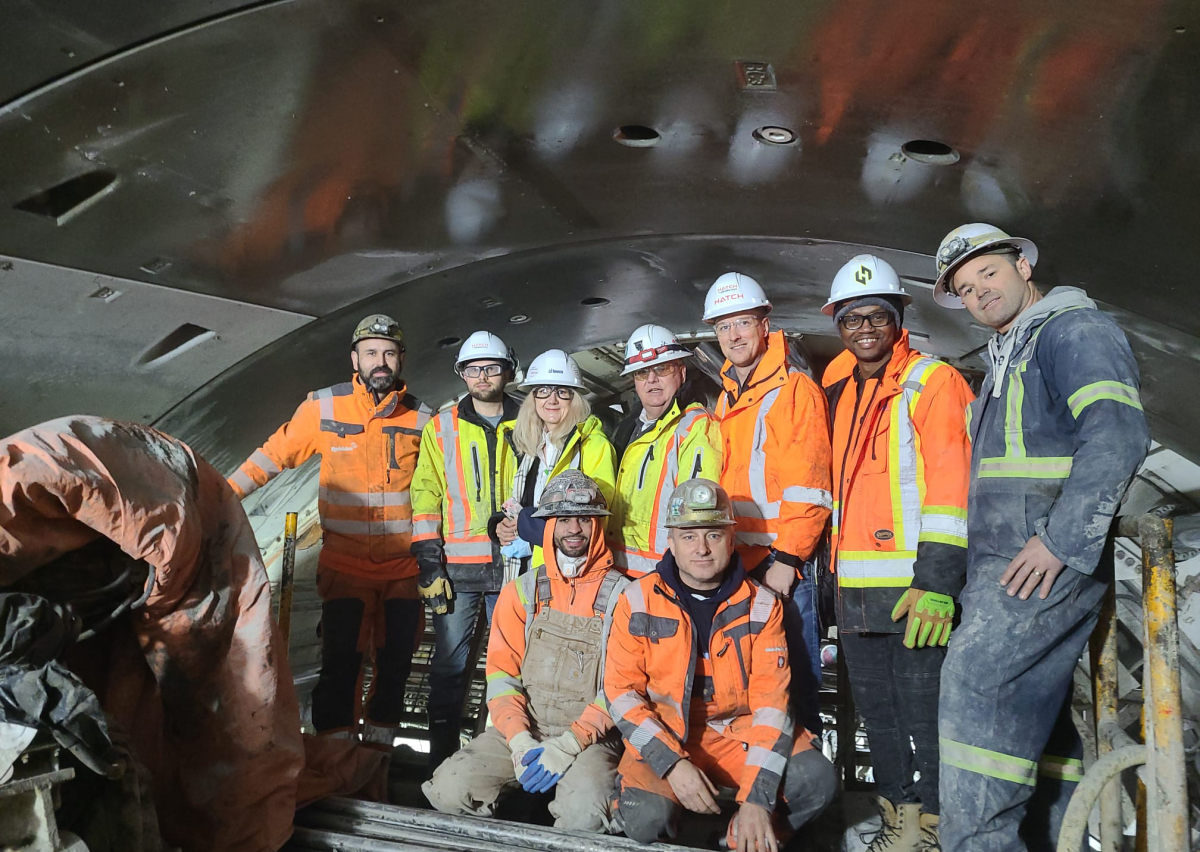 Tunnelling for Canada’s Largest Outfall - tunnel