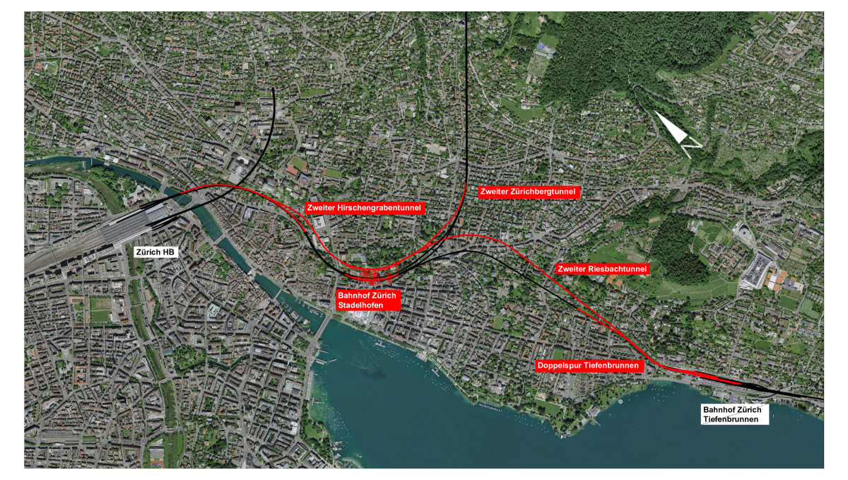 Railway Expansion in the Zürich Region: The SBB Is Building Three New ...