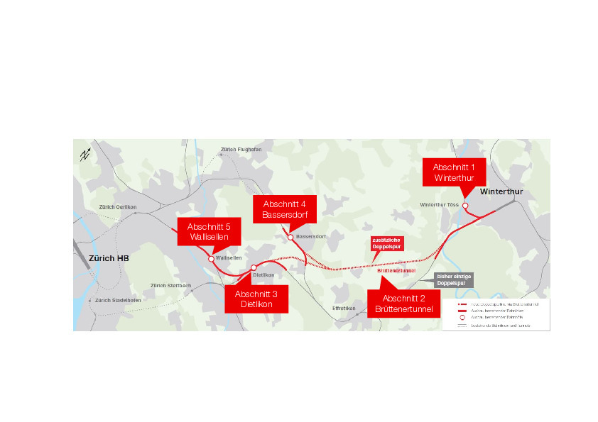 Railway Expansion in the Zürich Region: The SBB Is Building Three New ...
