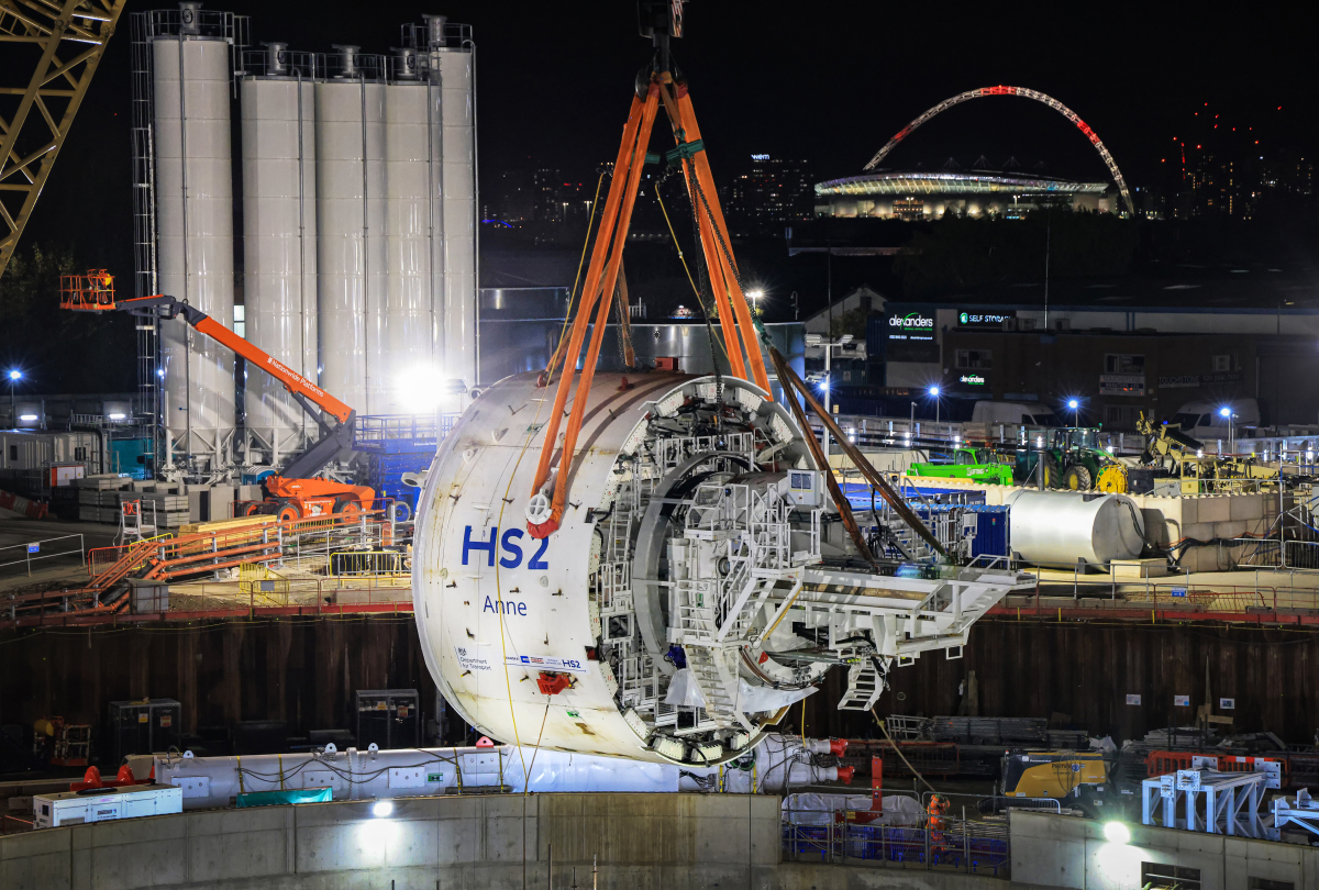 HS2: Final Breakthrough at Chiltern Tunnel; Fourth Northolt Tunnel TBM ...