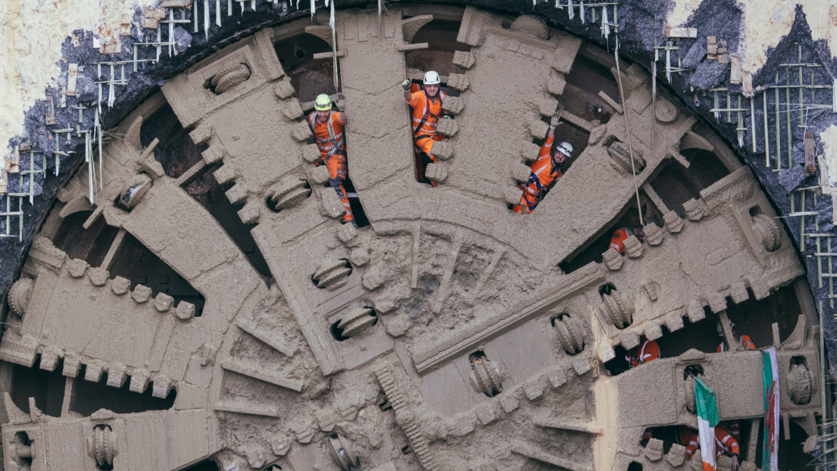 HS2: Final Breakthrough at Chiltern Tunnel; Fourth Northolt Tunnel TBM ...