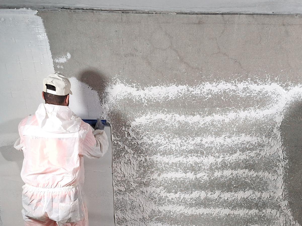 Epoxy Resin Filler for Faster Application: StoPox WB 50 - tunnel